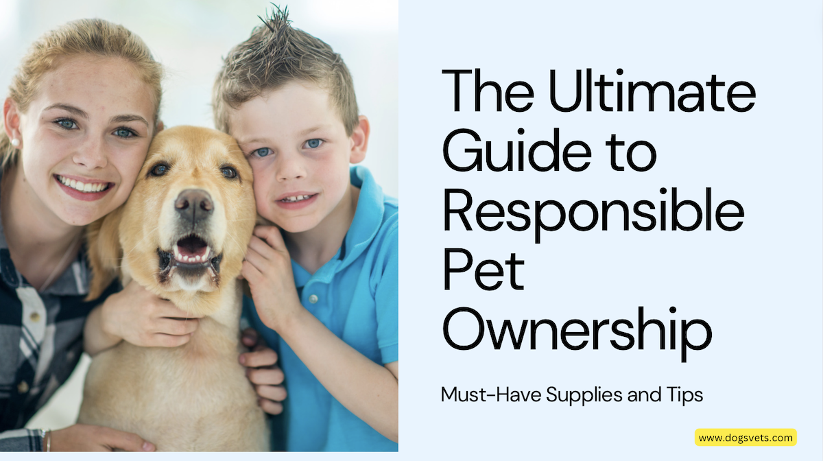 The Ultimate Guide to Responsible Pet Ownership: Must-Have Supplies and ...