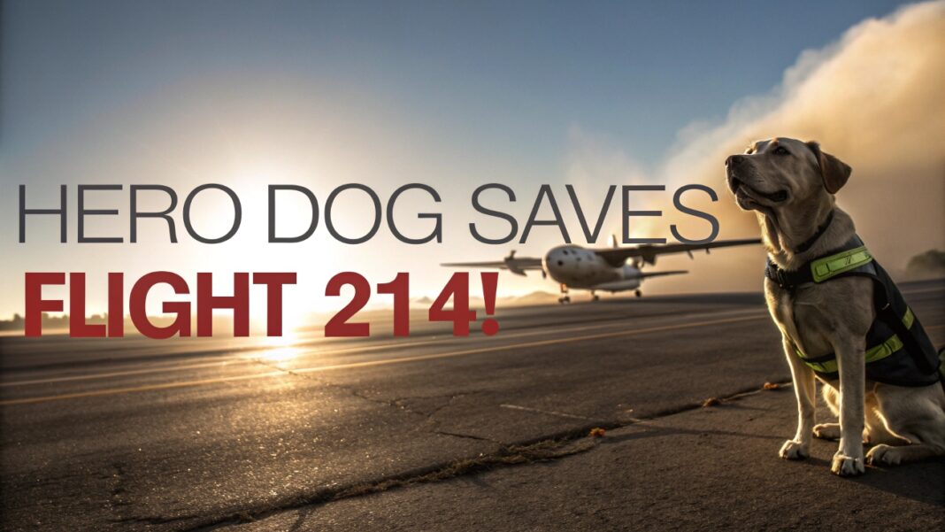 The Miracle of Flight 214: How a Service Dog’s Heroism Rewrote Aviation ...