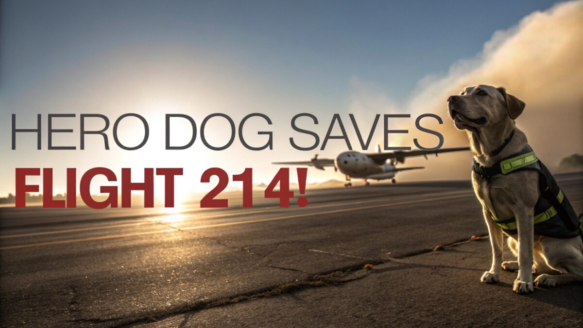 The Miracle of Flight 214: How a Service Dog’s Heroism Rewrote Aviation ...
