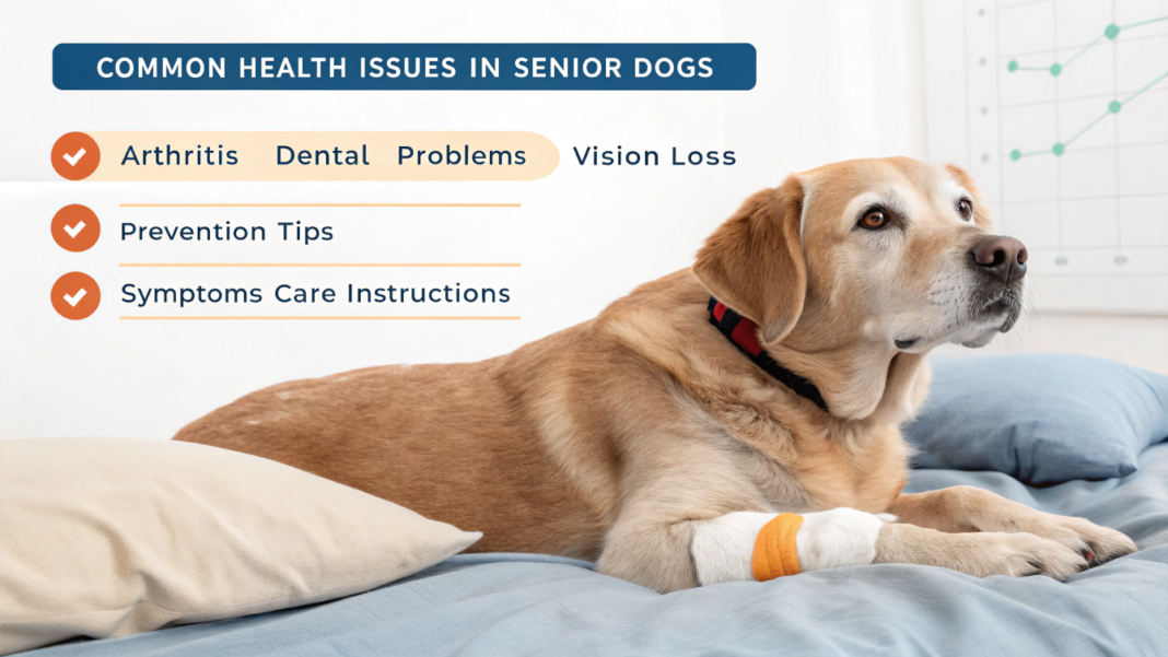Common Health Issues in Senior Dogs: Prevention, Symptoms, and Care