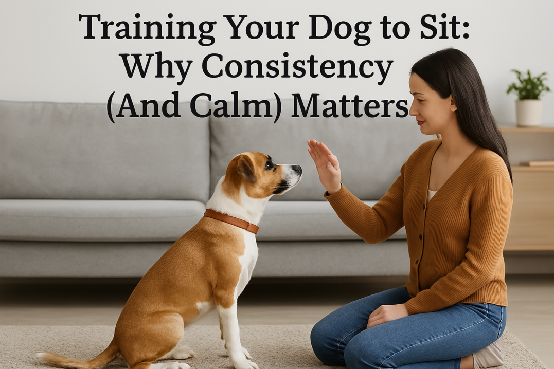 Training Your Dog to Sit: Why Consistency (And Calm) Matters