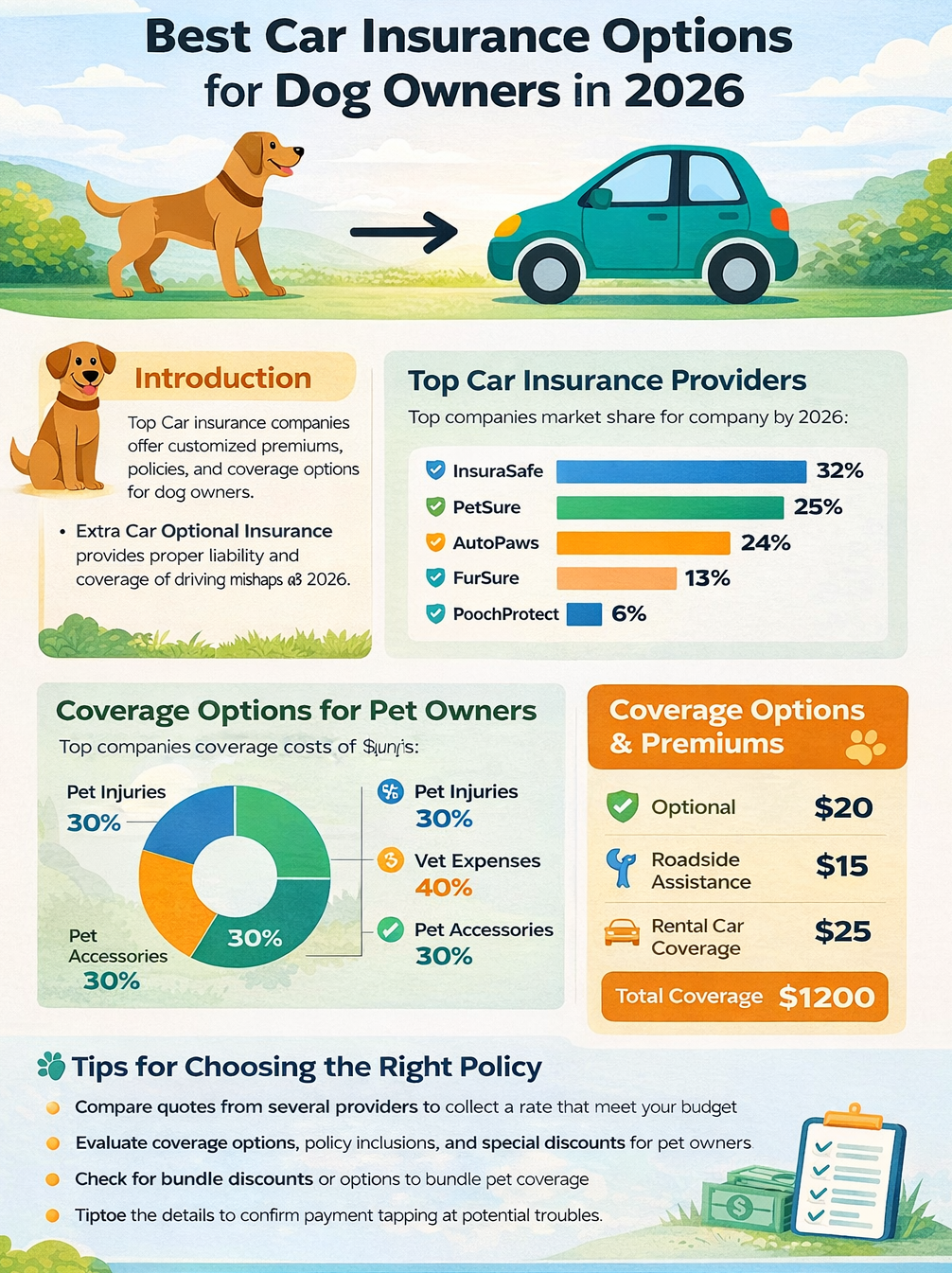 Best Car Insurance Options for Dog Owners in 2026: Protect Your Pup on ...